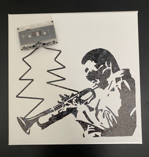 "Miles Davis" by Melissa Lanfrankie $250 – Deep Ellum Art Company
