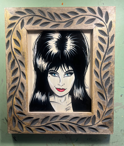 "Elvira" by William 'Bubba' Flint $125 – Deep Ellum Art Company