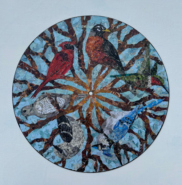 "Backyard Birds of Texas" by Lesli Wortham $400 – Deep Ellum Art Company