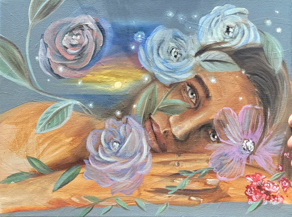 "Sunset Dream" by Megan Najera $175 – Deep Ellum Art Company