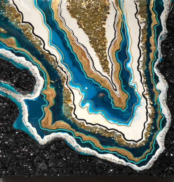 “Geode” by Jeff Thornton & Erika Bauer – Deep Ellum Art Company