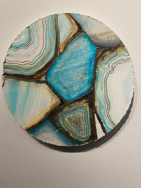 "Ice Geode" by Artist Till Death $250 – Deep Ellum Art Company