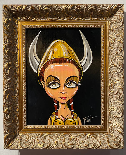 “Maude Lebowski” by William ‘Bubba’ Flint $150 – Deep Ellum Art Company